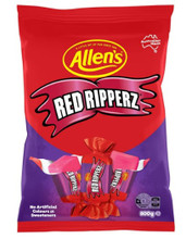 Allens red ripperz 800g | Confectionery World