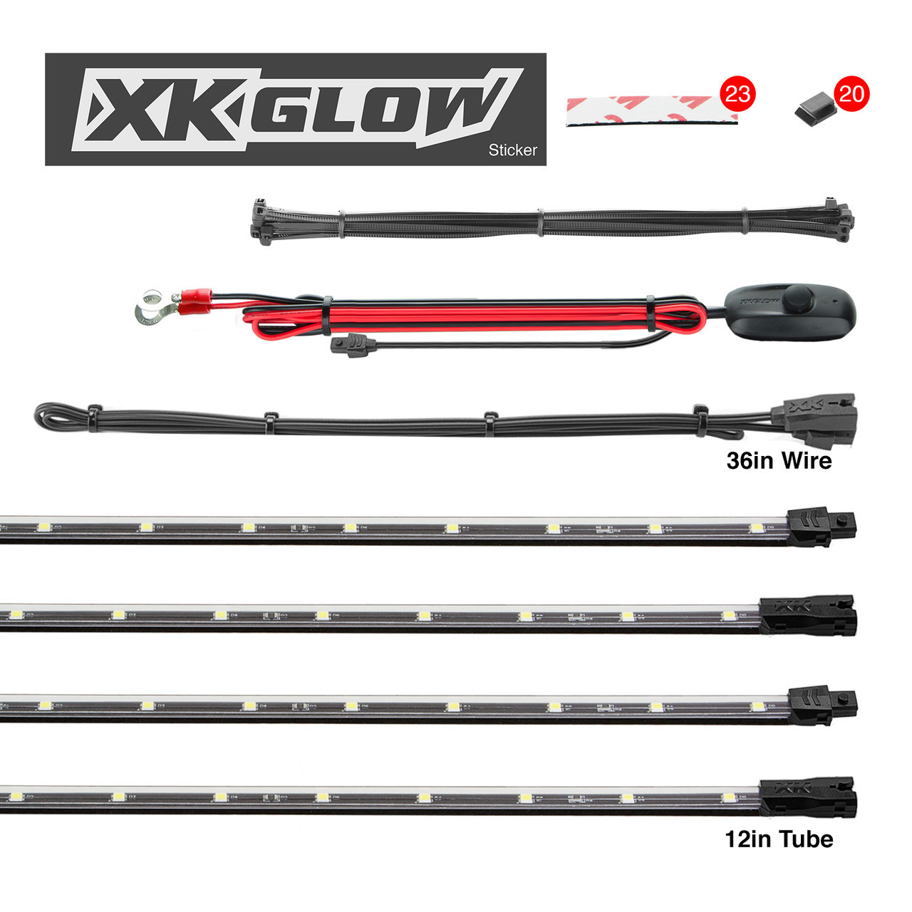 LED STRIP LIGHTS KIT FOR TRUCK BED CAMPER TOOL BOX - Leonard USA