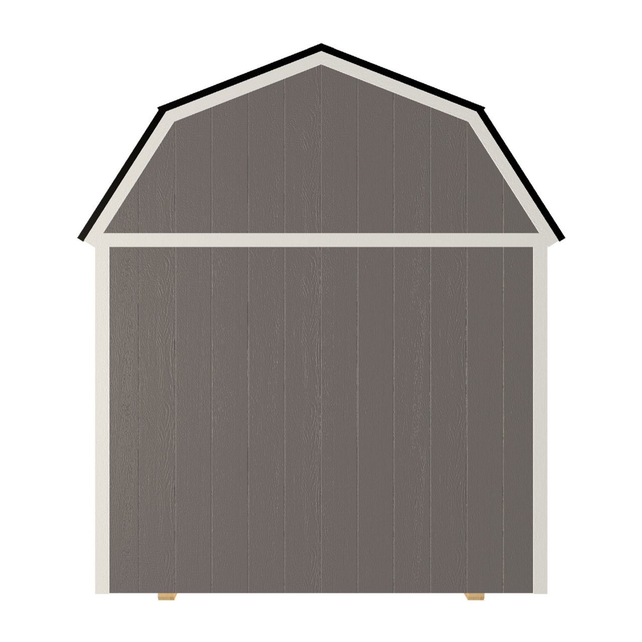Premium 8x8 Lofted Barn with LP Smart Side and Metal Roof - 801 L with ...