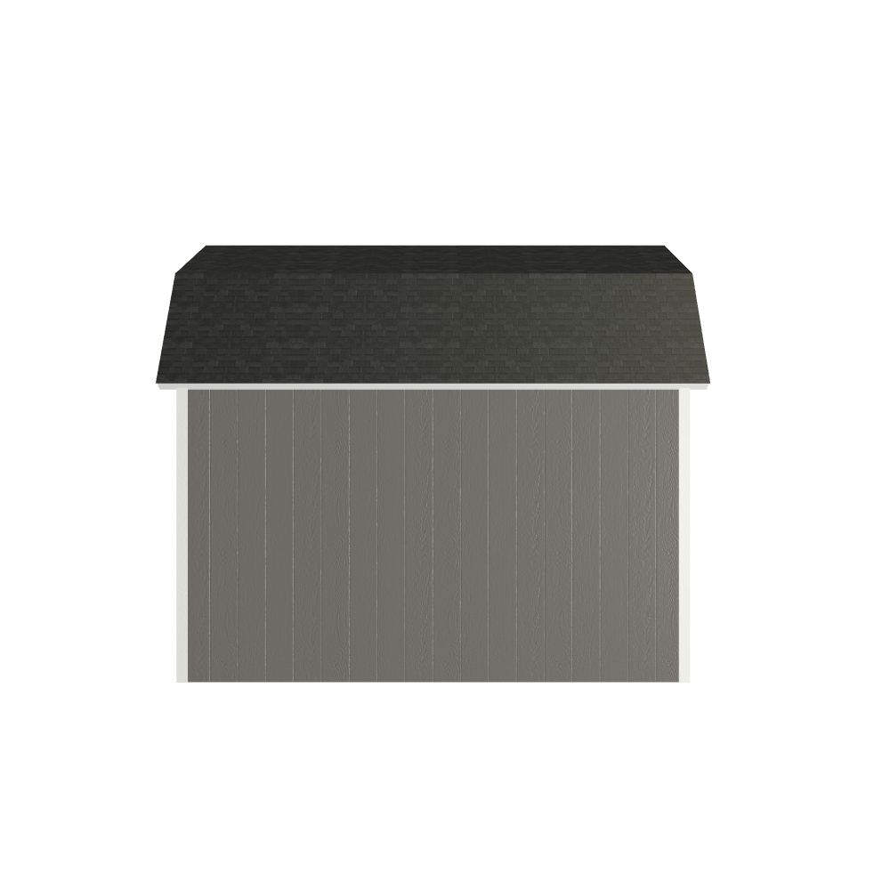 10x12 Lofted Barn with LP Smart Side and Shingle Roof - 805 C - Robust ...