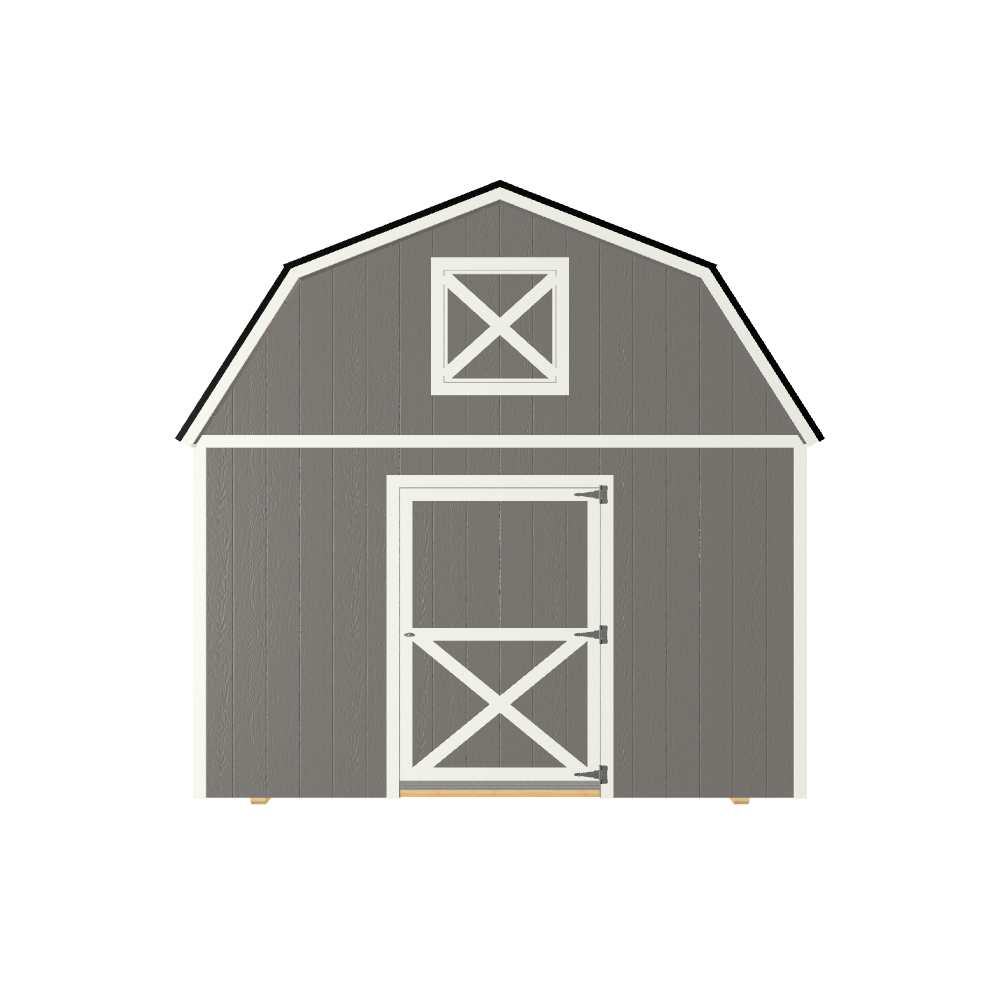 High-Quality 12x24 Lofted Barn with LP Smart Side and Metal Roof - 800 ...