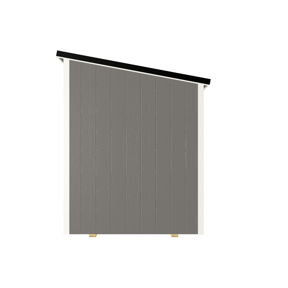 Robust 6 x 12 Lean To LP Smart Side and Metal Roof Included
