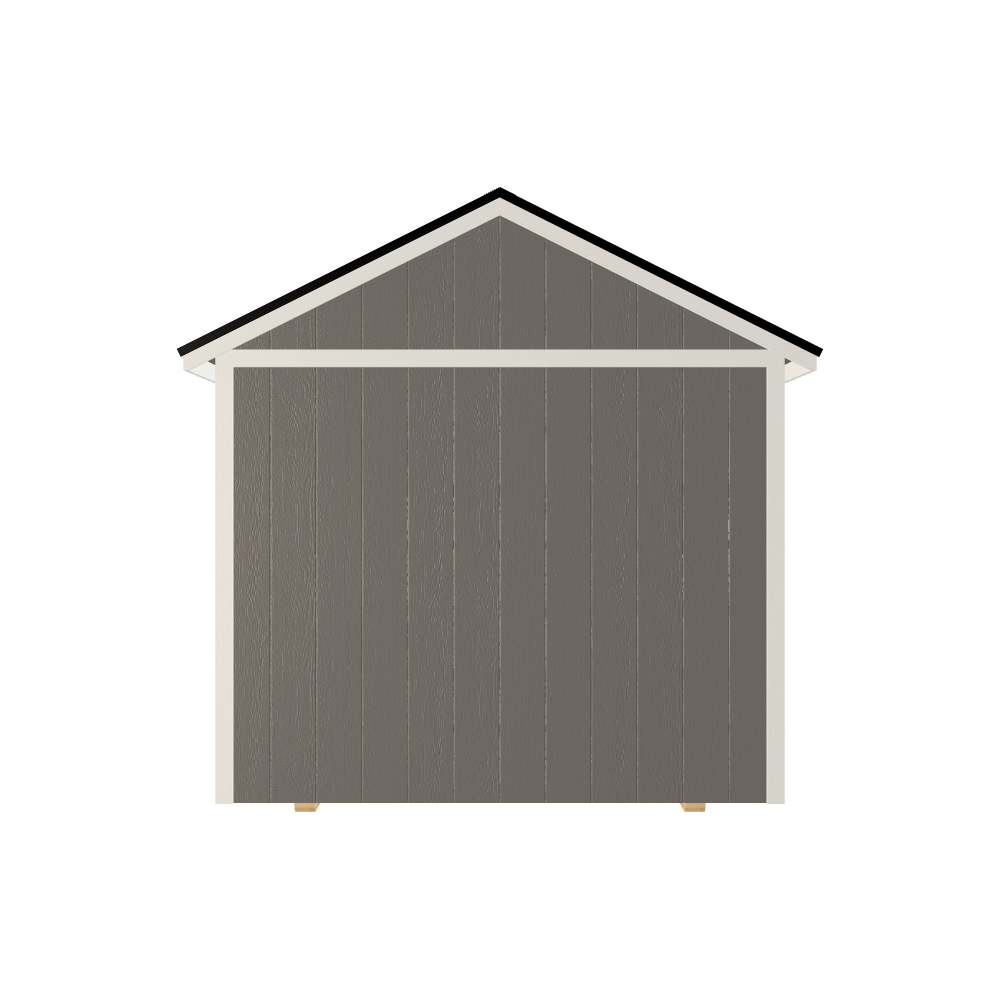 8x12 Tool Shed with LP Smart Side and Metal Roof - 800 L with Durable ...