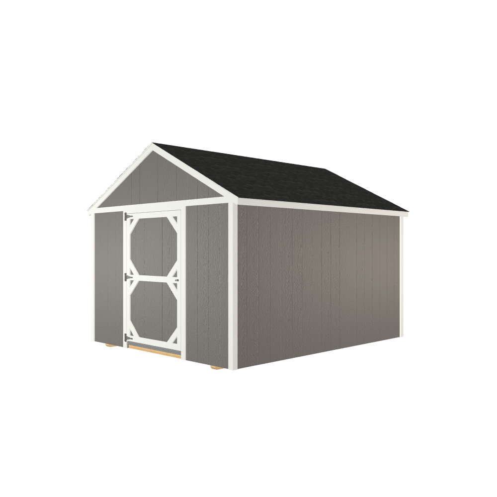 Premium 10x12 Tool Shed with LP Smart Side and Shingle Roof - 800 C ...