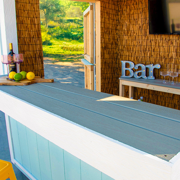 6x8 Lean-To Cantina Shed – Outdoor Bar with Dutch Door, Bar Window ...