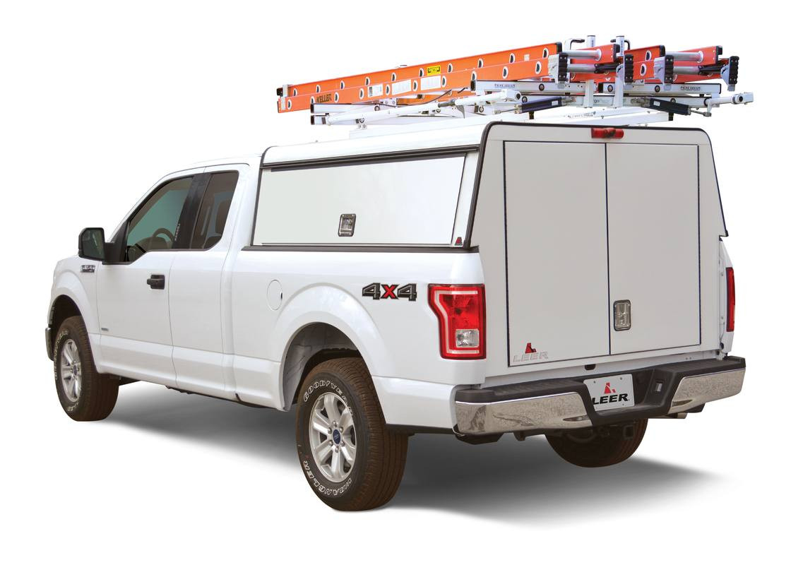 LEER DCC Commercial Truck Cap, TIG-Welded Frame, Custom