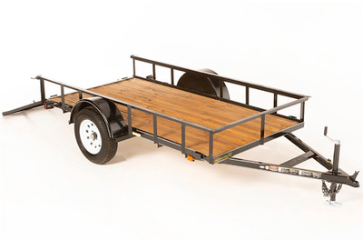 5x10 Single Axle Utility Trailer - Leonard USA