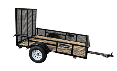 5x10 Single Axle Utility Trailer - Leonard USA