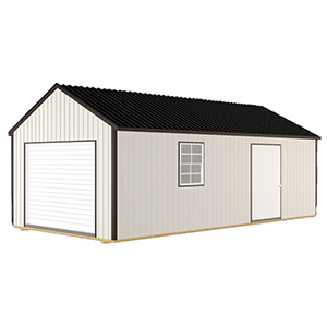 12 x 24 Metal Storage Sheds From Leonard Truck Outfitters
