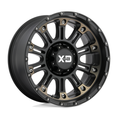 XD XD829 HOSS II 22X12 SATIN BLACK MACHINED DARK TINT 8X180 - XD ...