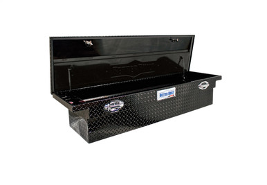 72in. Crossover Single Lid; LO-PRO; Truck Tool Box; BLACK-Leonard USA