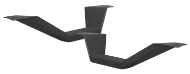 4 Drop down steps / angled (Pair)-Leonard USA