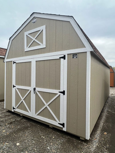 Cook Loft Barn 12x20 | Wood Frame Shed with LP SmartSide Siding