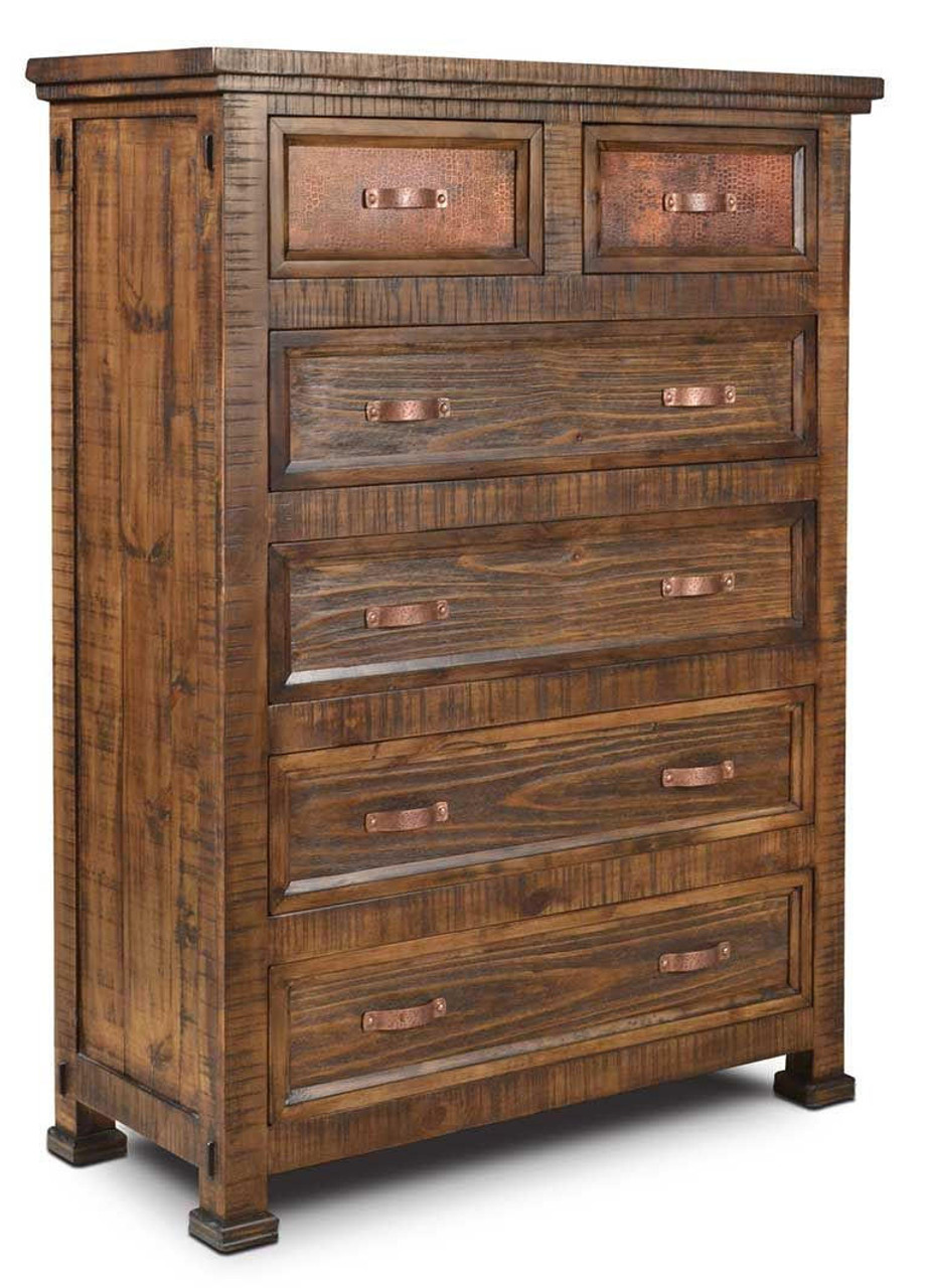 Copper chest of drawers store