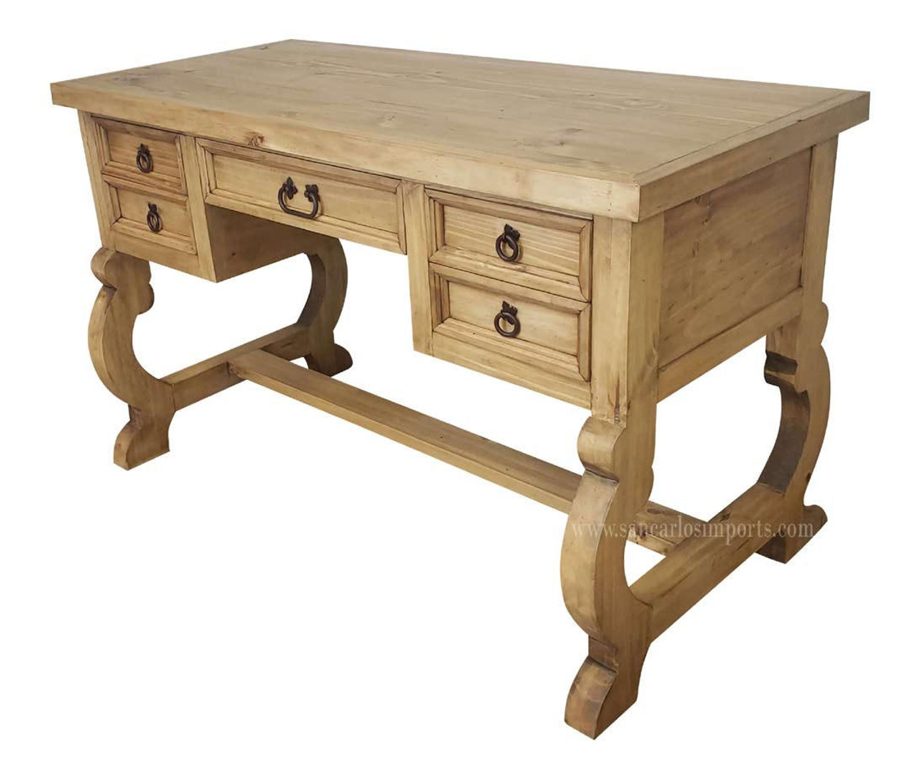 Rustic mexican desk store