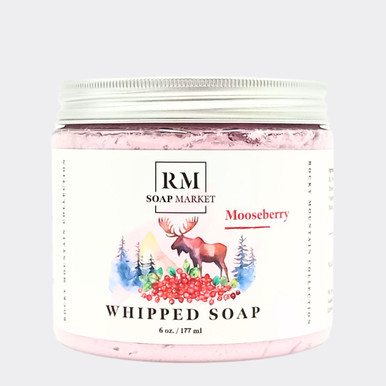 Mooseberry Whipped Soap - RM Soap Market