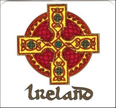 Celtic Cross Ireland Decal | Stickers | Irish Gifts