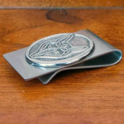 Celctic Wolf Money Clip