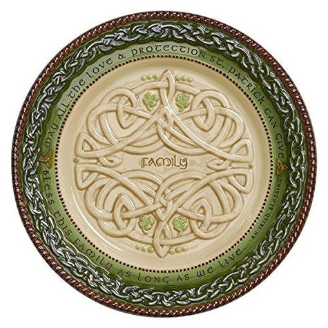Family Celtic Dessert Plate | Celtic Kitchenware