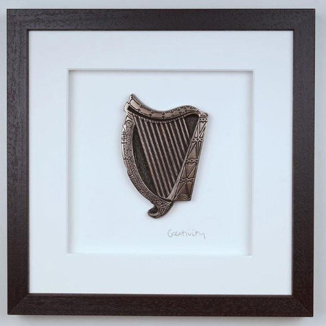 Wild Goose Framed Harp | Irish Gifts | Irish Frames