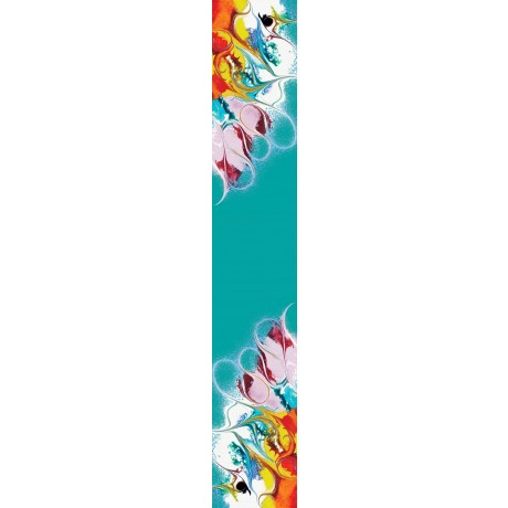 Teal Silk Scarf | Irish Made Silk Scarf