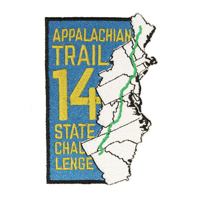 14-State Challenge Patch - Appalachian Trail Conservancy