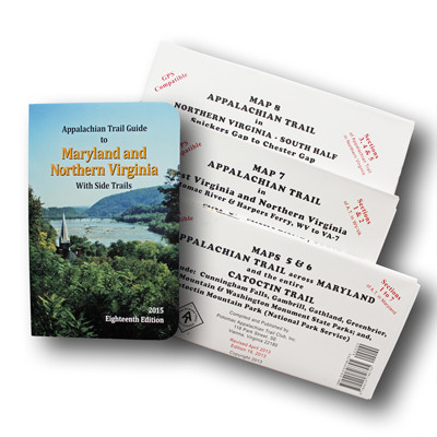 Set 06 - Maryland/Northern Virginia Guide Book and Maps - Appalachian ...