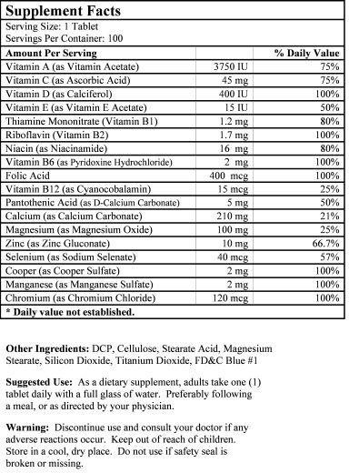 One Daily for Men (100 Tablets)