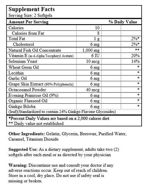 Marine Lipid NU-11 (200 Softgels)