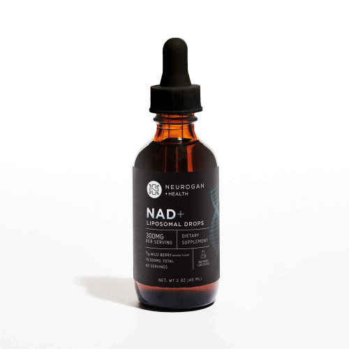 Neurogan Health NAD+ Liposomal Drops, Wild Berry, 300 mg, 2 oz (60 ml)