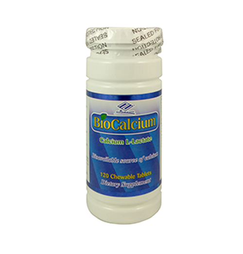 Biocalcium Chewable Tablets (Calcium L-Lactate & Calcium Carbonate)