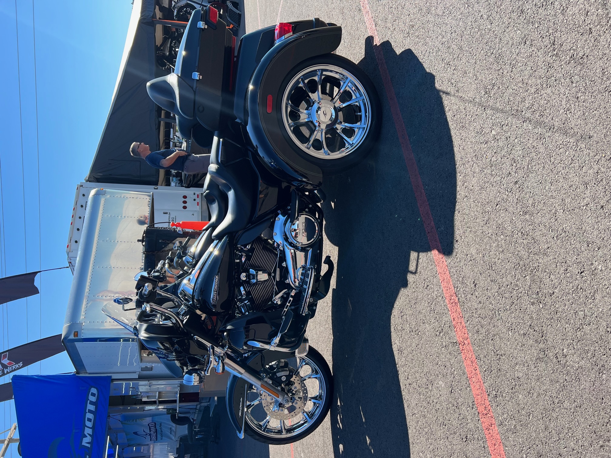 LARGO 3D CHROME HARLEY TRI GLIDE, FREEWHEELER, ROAD GLIDE 3 - Coastal Moto