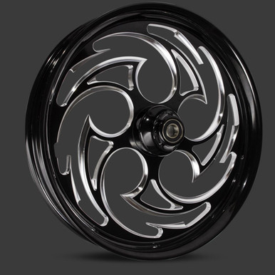 PREDATOR FORGED BLACK CUT TRI GLIDE AND FREEWHEELER - Coastal Moto