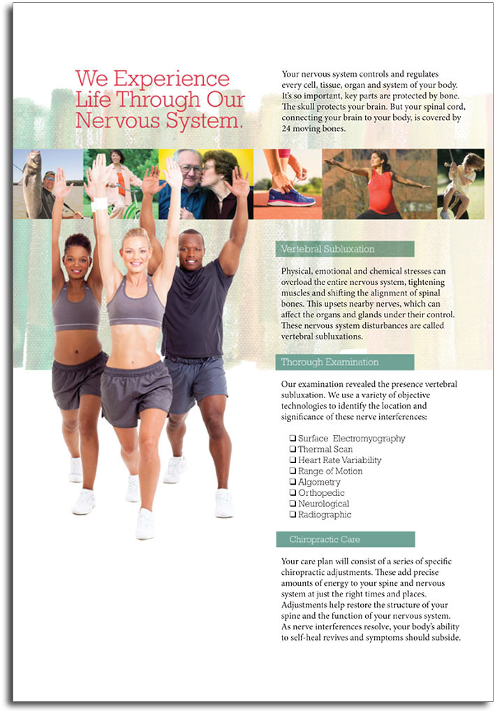 CLA COREscore Chiropractic Patient Report Folder