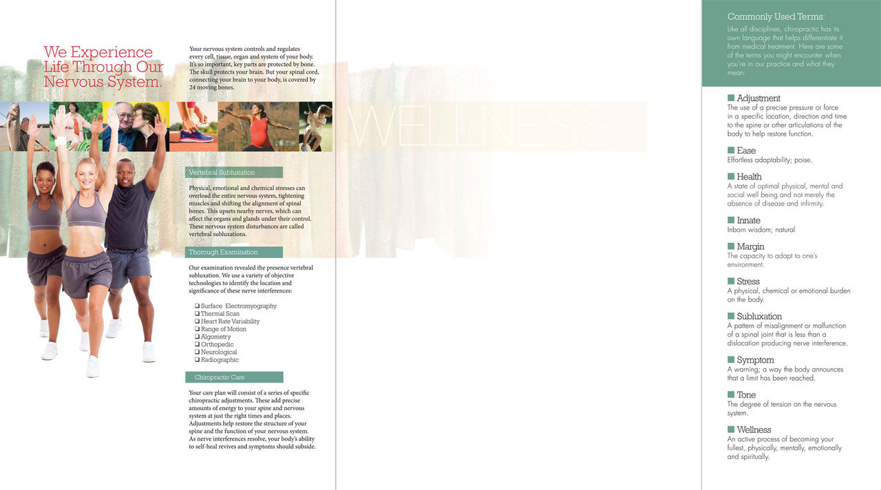 CLA COREscore Chiropractic Patient Report Folder