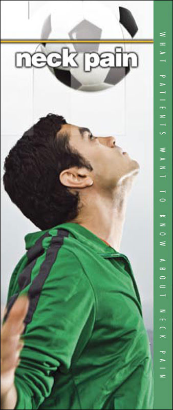 Chiropractic Brochures | Chiropractic Neck Pain Brochure