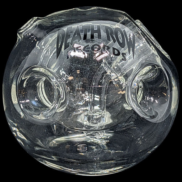 Death Row Records 3" The Orb Blunt Bubbler Water Pipe with 10mm Banger