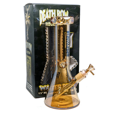 Death Row Records 12" Electro Plated Beaker Water Pipe Wholesale