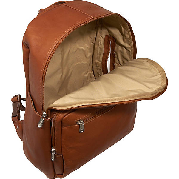 Piel Leather Traditional Backpack 7063 Leather Backpack