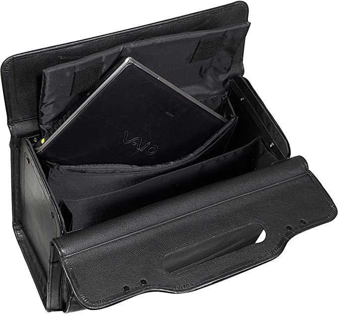 Edmond Leather Wheeled Leather Catalog Case