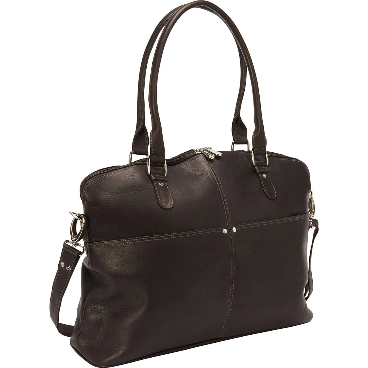 Piel Leather Slim Executive Computer Case 3013