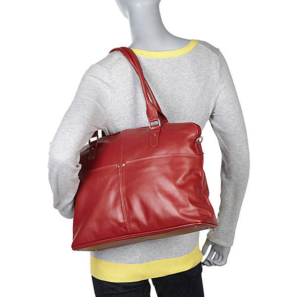 Piel Leather Slim Executive Computer Case 3013