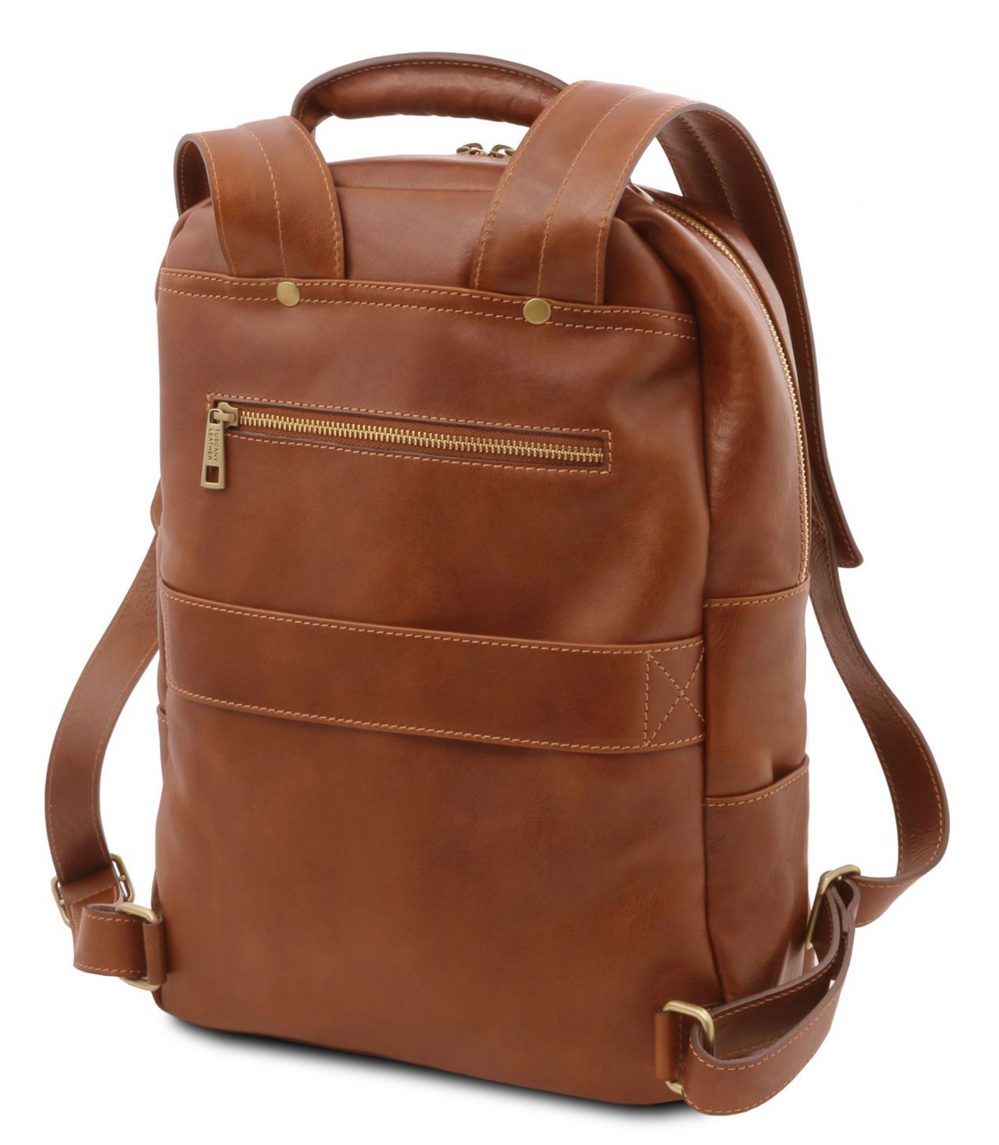 Tuscany Leather Melbourne Leather Laptop Backpack