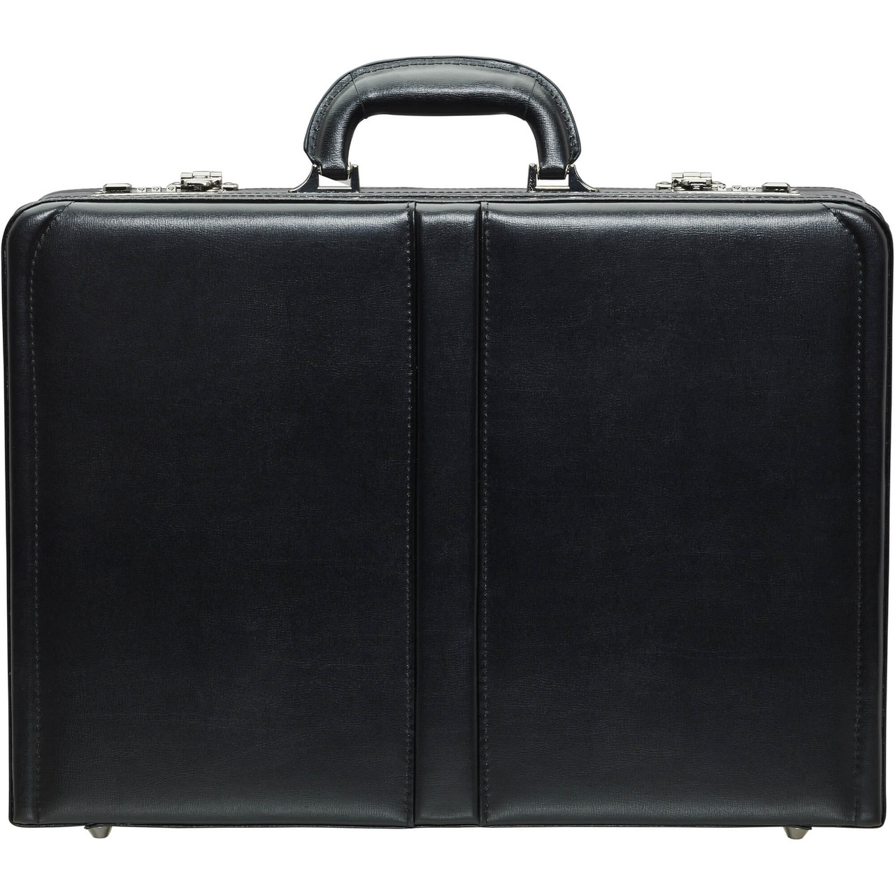 Mancini Expandable Leather Attache Case