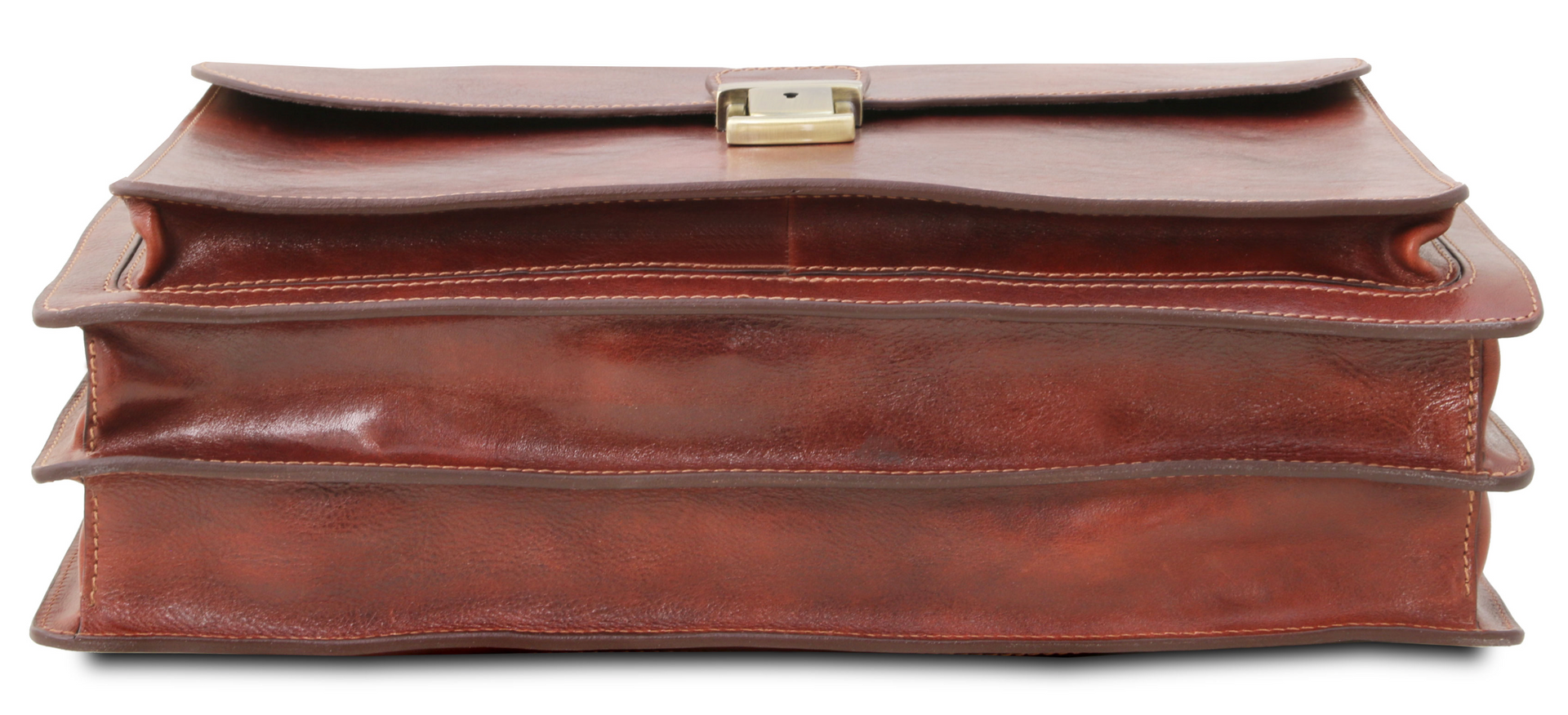 Buccio Veneto Italian Leather Briefcase