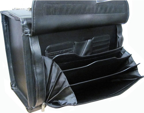 Edmond Leather Catalog Case on Wheels