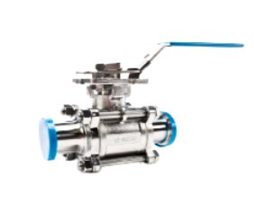 BALL VALVE SAN SS TRI-CLAMP 2