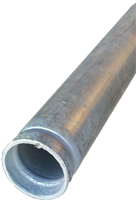 PIPE GALV GROOVED END SCH 10 3X21'