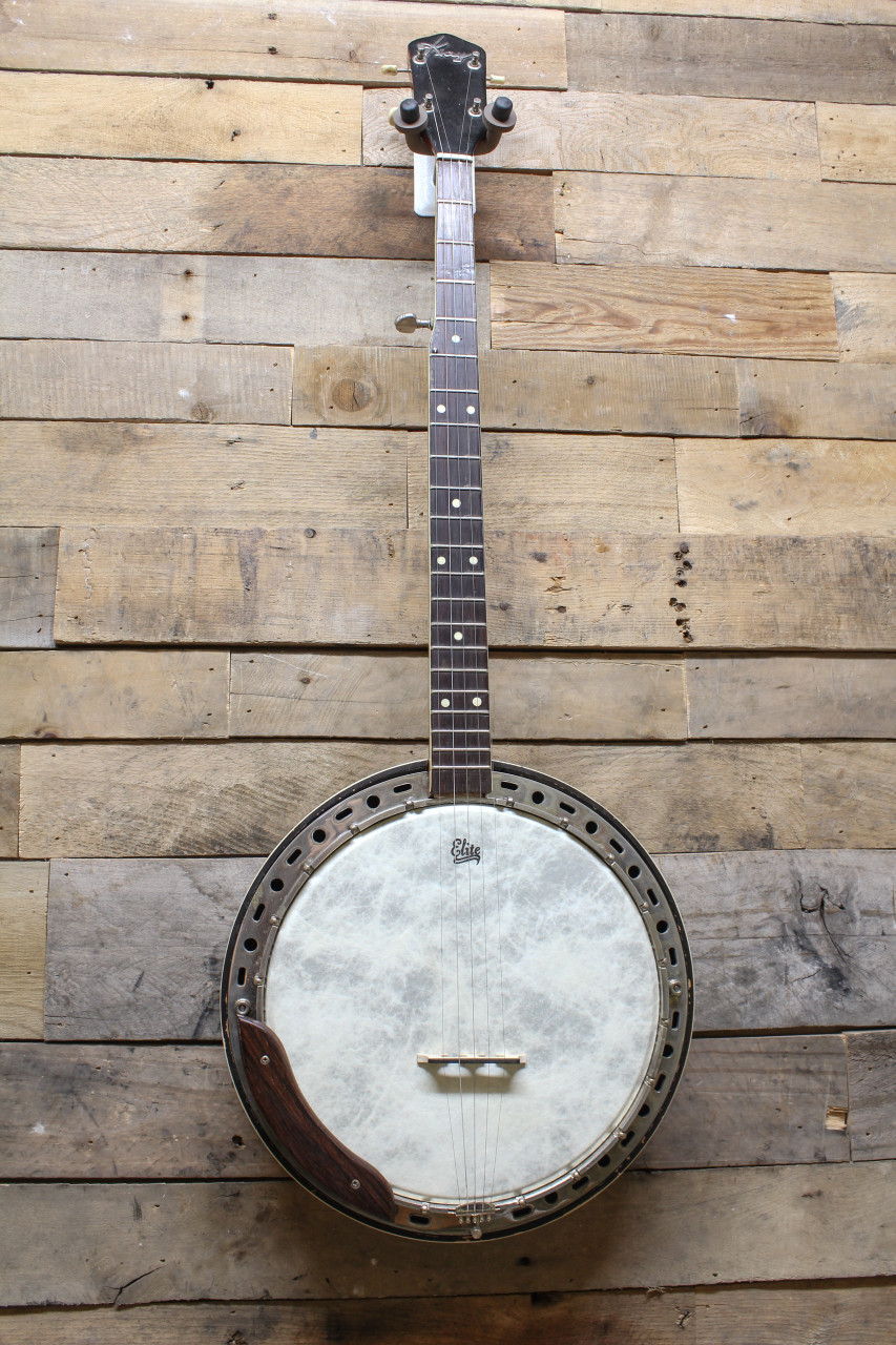 Kay K-52 1950s Resonator 5 String Banjo - New Head