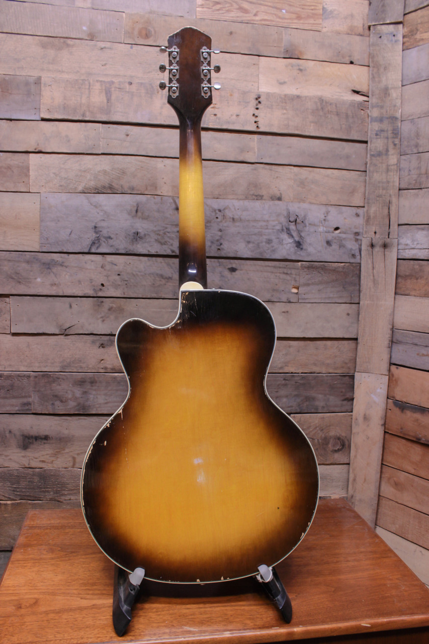 Harmony H62 Espanada 1958 Vintage Archtop Electric Guitar w/ Gibson P-13